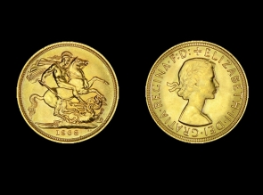 Moneda de aur 1 oz Sovereign - la comanda | Aurom Investment